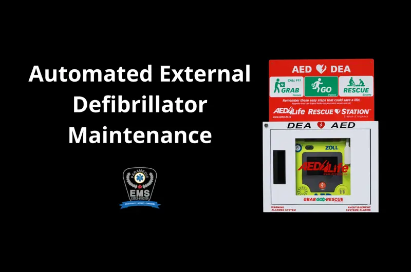 How to Maintain Your AED | County of Essex