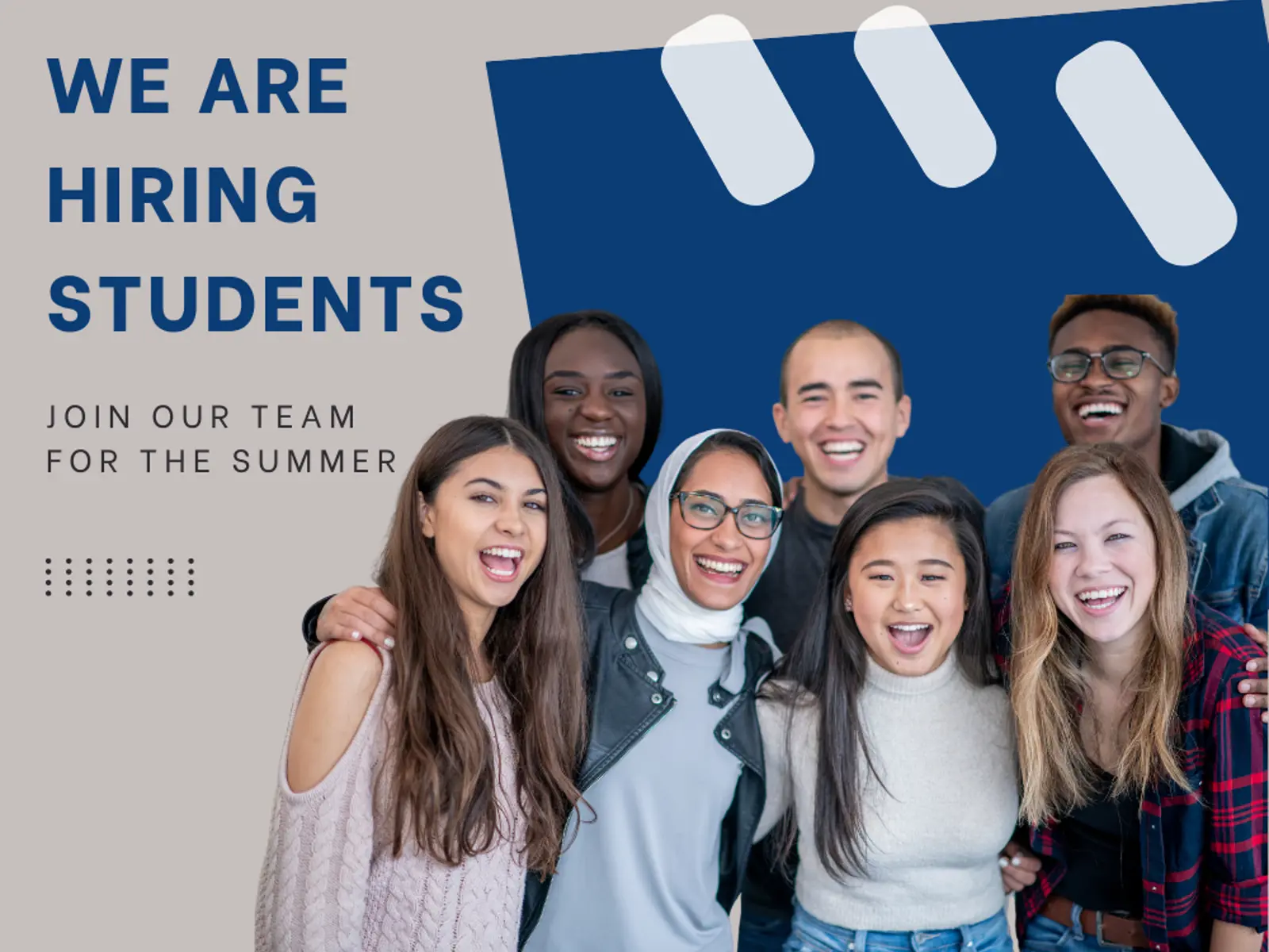 Job Postings – Summer Students